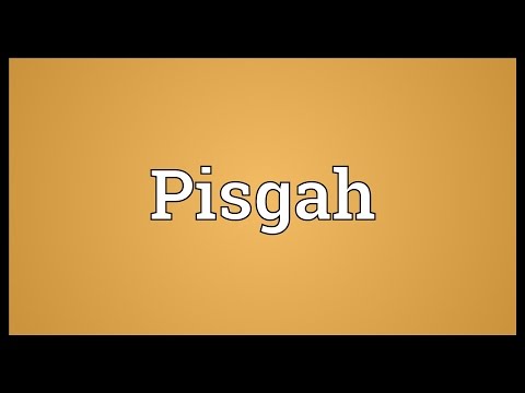 Pisgah Meaning