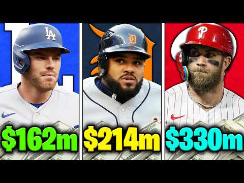 Biggest Free Agent Contract For Every MLB Team