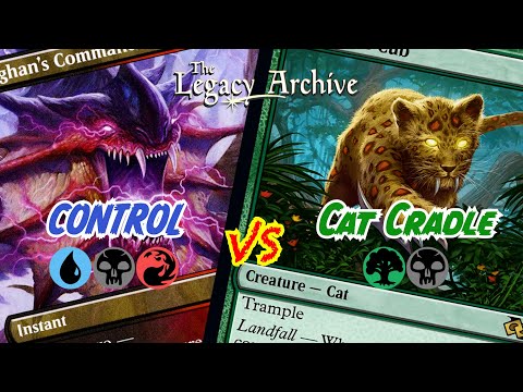 Grixis Control vs Cat Cradle - Paper Legacy MtG