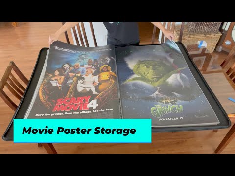 Movie Poster Storage | Baroque Portfolios
