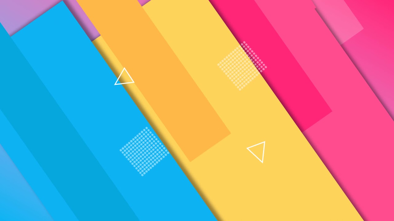 Geometric colorful Background
