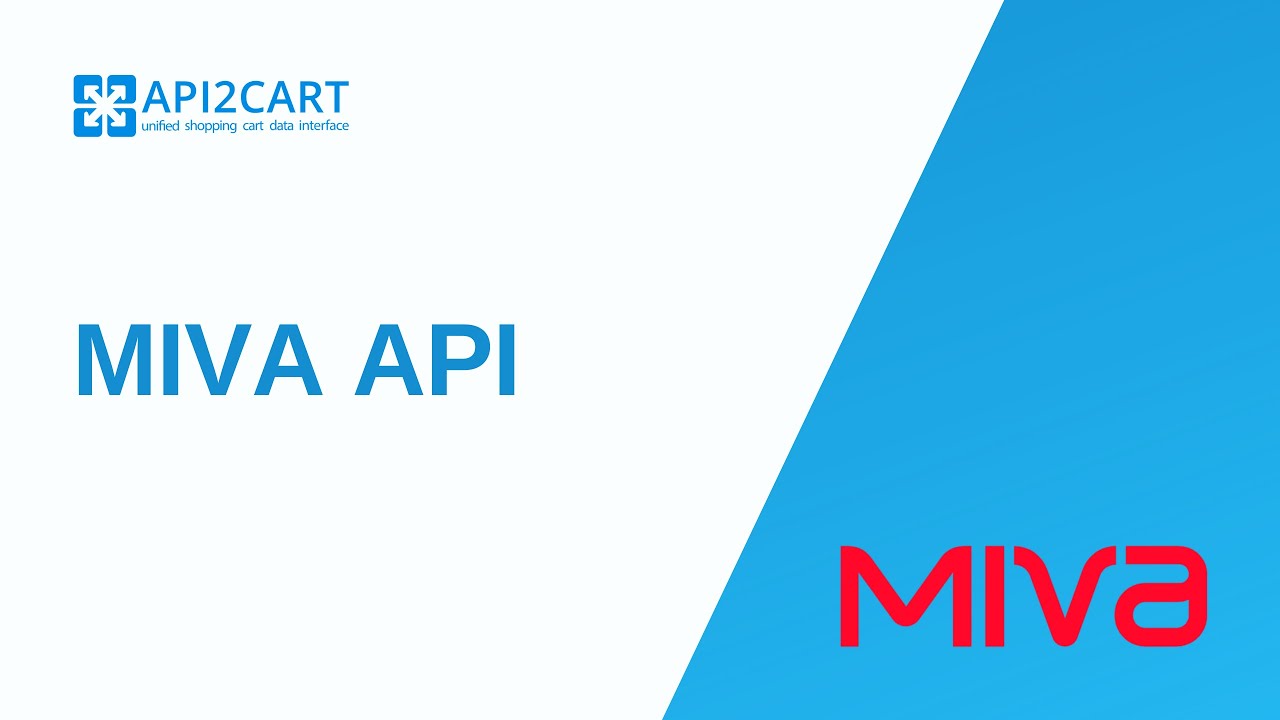 Miva API: Streamline Your eCommerce Integration