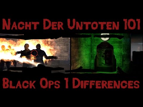 Zombies 101 :: Nacht Der Untoten 101 :: Black Ops 1 Differences & Changes