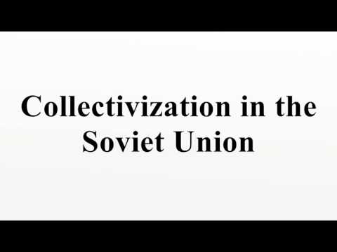 Collectivization in the Soviet Union