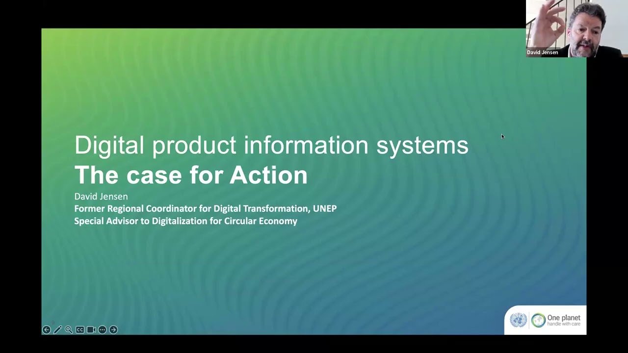 Webinar: How to join the D4CE Initiative to advance Digital Product Sustainability Systems (DPIS)