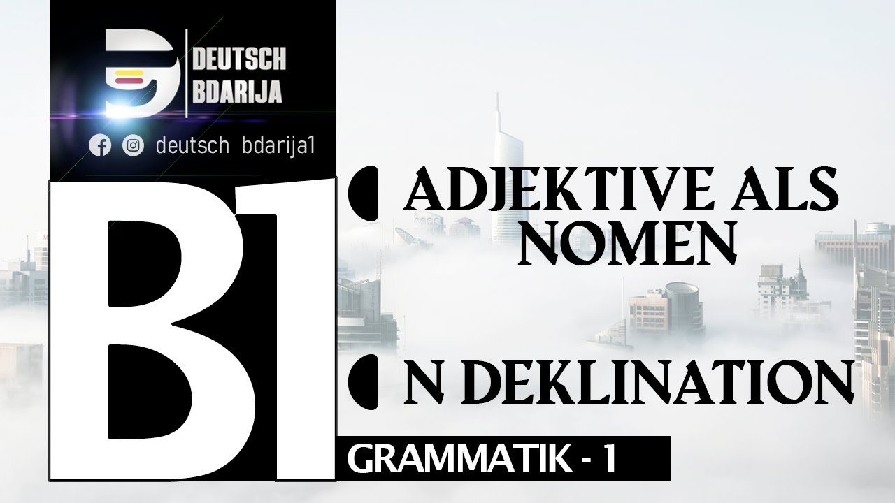 Understanding Adjectives as Nouns in German: A Comprehensive Guide ...