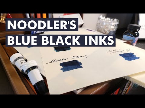 Noodler's Blue Black Inks - Ink Expedition