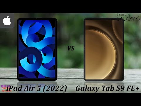 Apple iPad Air 5 (2022) vs Samsung Galaxy Tab S9 FE Plus 5G