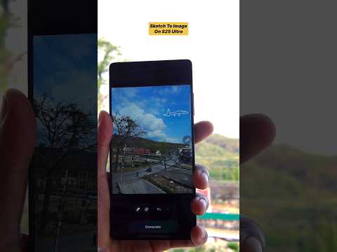 Samsung Galaxy S25 Ultra Sketch To Image Generative AI