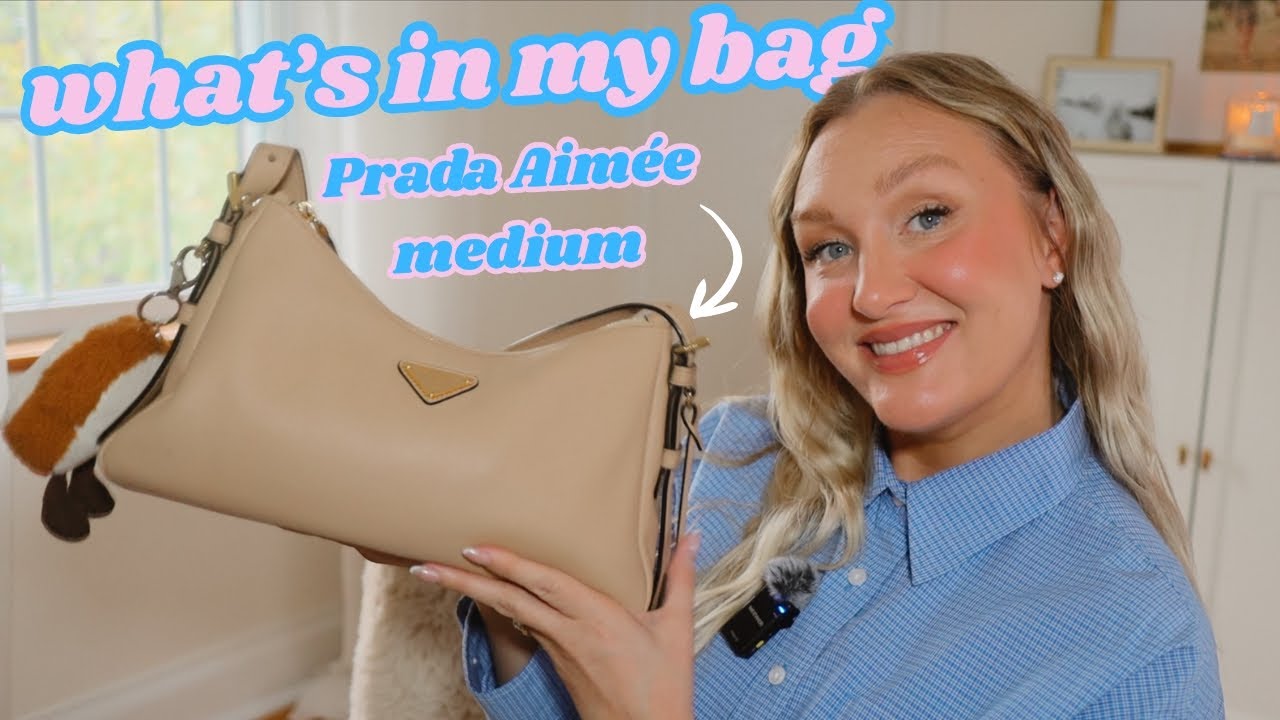 Prada Aimee Medium | What's In My Bag