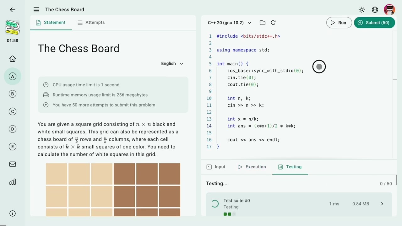 Eolymp Contestant UI