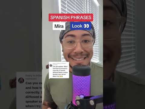 What mira means in Spanish