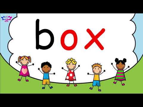 CVC ox blending | Word family -ox | Letter 'o' blending (ox) | CVC words | The Infinite Academy