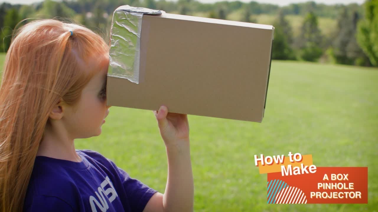 How to make a box pinhole projector for the eclipse