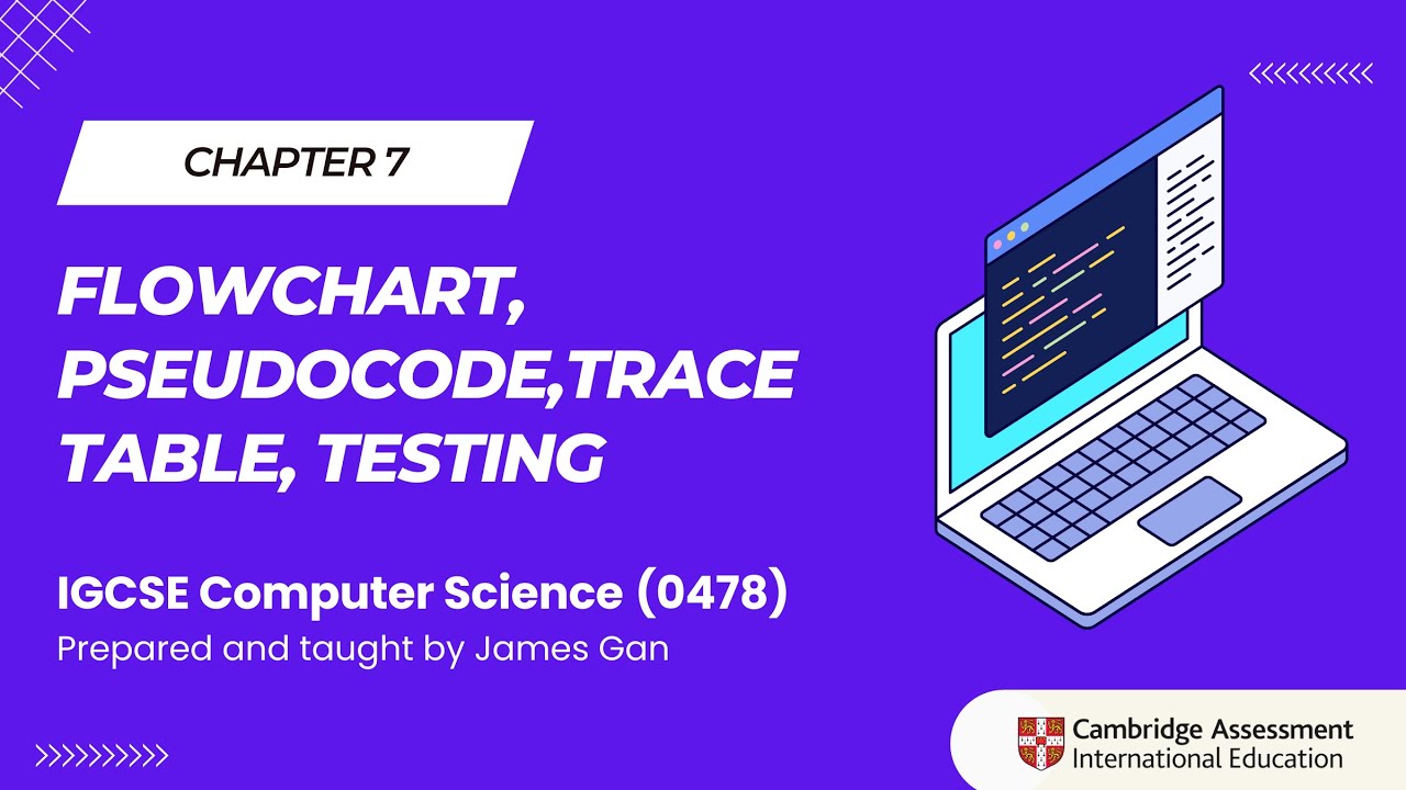 IGCSE Computer Science (2026-2028): C7 - PDLC, Structured Diagram, Flowchart, Pseudocode
