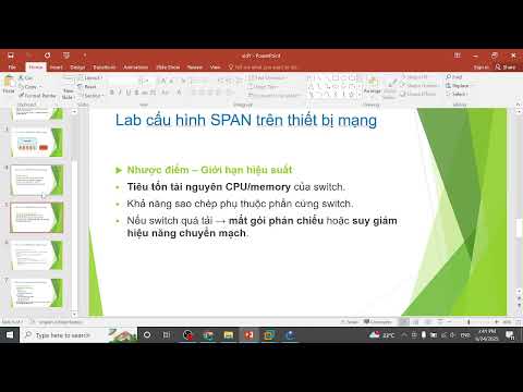 Lab cấu hình SPAN trên thiết bị mạng