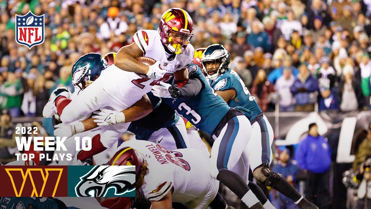 Washington Commanders Top Plays vs. Philadelphia Eagles | 2022 Regular Season Week 10
