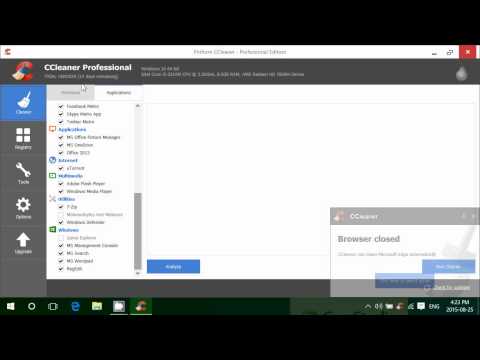 Windows 10 Tools to have on your PC Ccleaner software