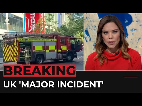 UK police & emergency services respond to 'major incident' in city of Nottingham