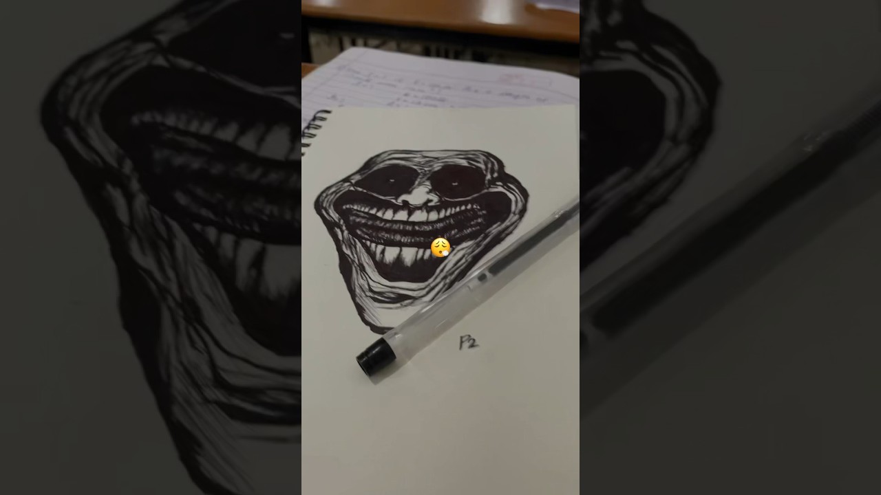 Jalwa hai hamara 😎🗿.          #art #drawing #artist #sketch #trollface