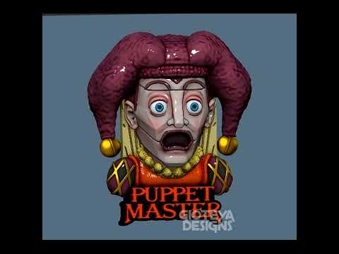 😈 Puppet Master Jester・ STL File for 3D printing・Cults