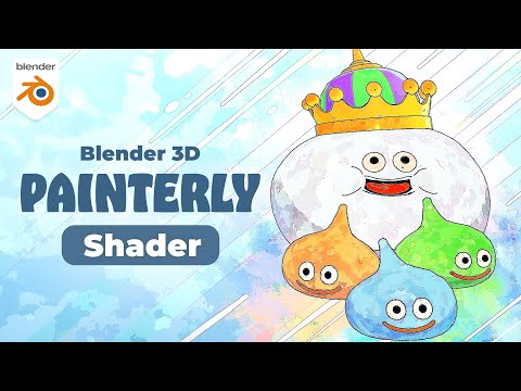 Painterly Shader in Blender Eevee – Intro to Nodes for 2D Artists