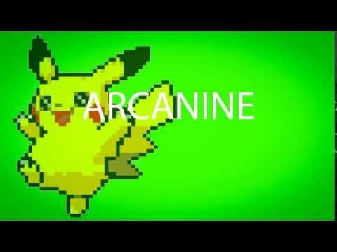 how to pronounce ARCANINE [ Pokémon GO ]