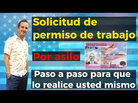 Solicitud de permiso de trabajo por caso de asilo | como hacerlo paso a paso online en USCIS.