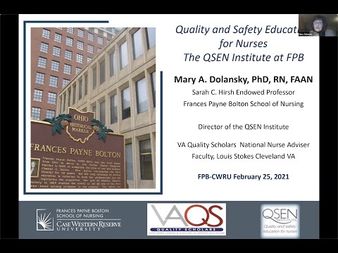 Quality and Safety Education for Nurses. The QSEN Institute at FPB