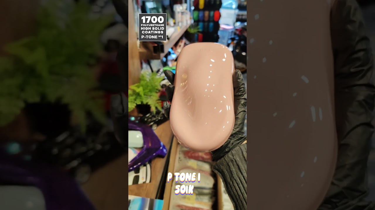 AIKKA 1700 POLYURETHANE HIGH SOLID COATINGS P-TONE 1 #viralvideo #aikkapaint#aerosol