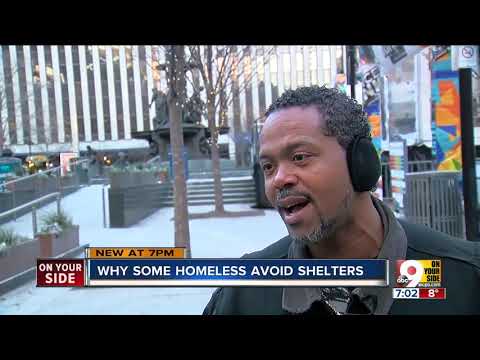 Why some people who are homeless avoid shelters