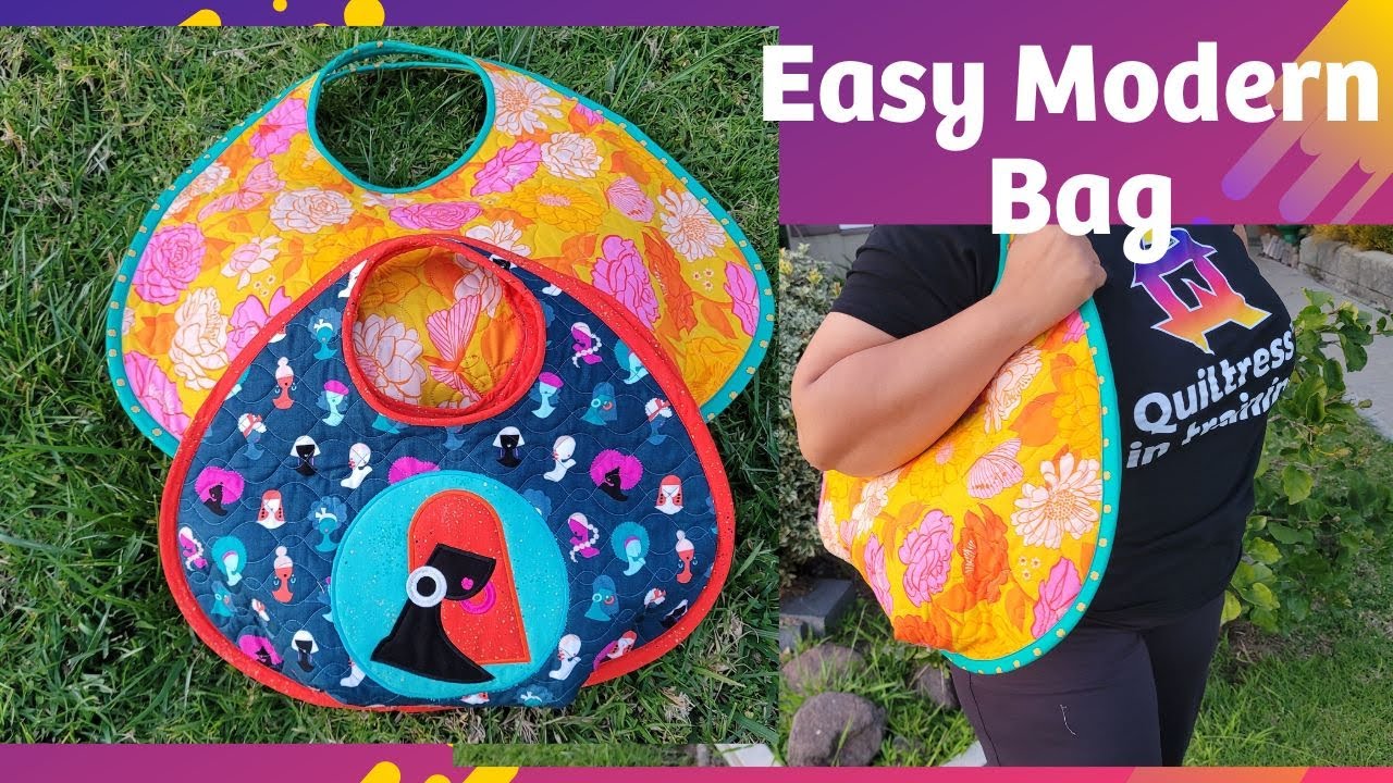 Quilted Bag Pattern Review: The B-Bag by Dora Cary | Ruby Star Society Fabric & Embroidery Design