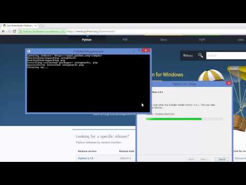 How to install python 3.4.1 on windows 8