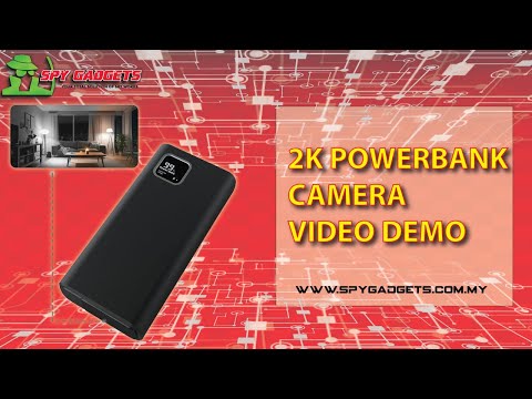2K POWERBANK CAMERA (RECORDING & TAKE PHOTO)