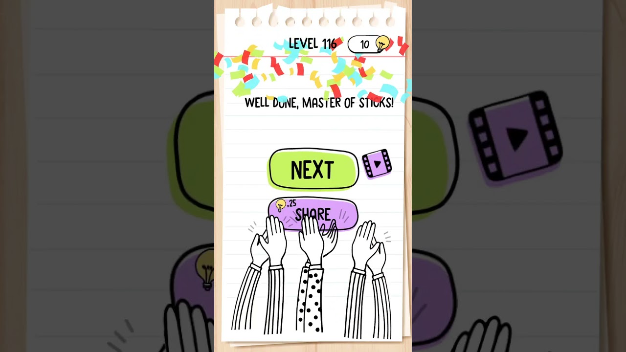 Brain Test Level 111 112 113 114 115 116 117 118 119 120 Walkthrough Game Solution