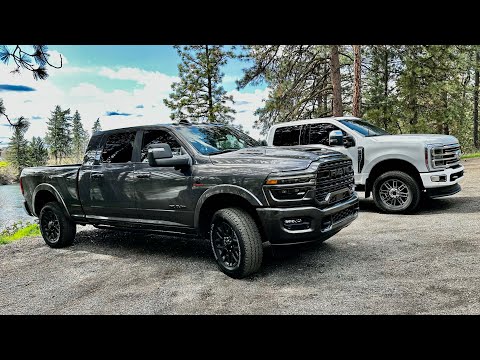 2025 Ram HD vs 24 Ford F350. Owner review of what stands out between these two.