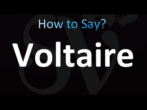How to Pronounce Voltaire (French)