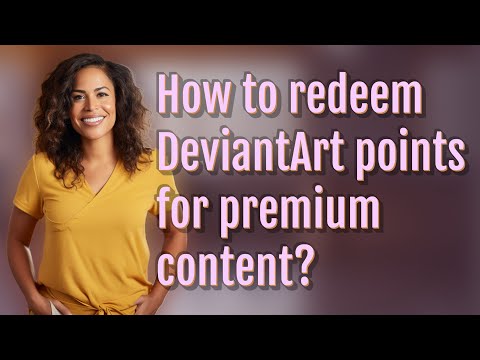 How to redeem DeviantArt points for premium content?
