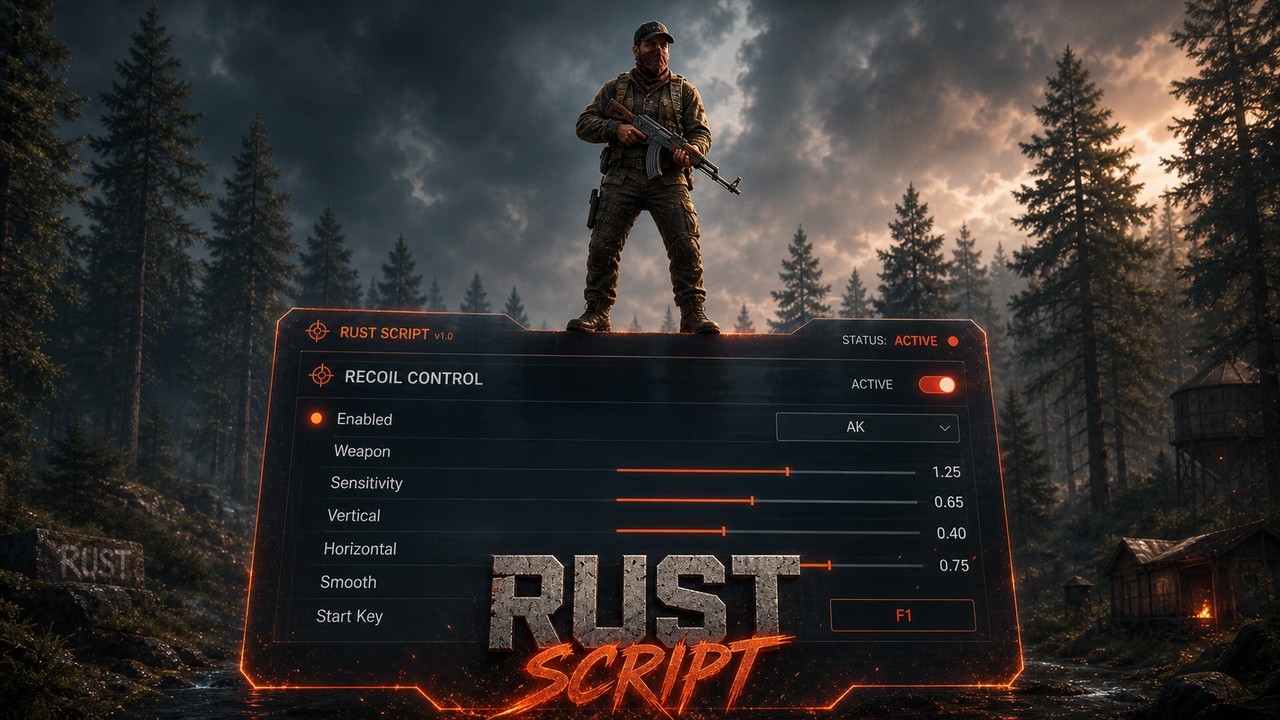 [UPDATE] Rust Scripts! | Rust Macros / No Recoil Rust | Rust Recoil Sciprt