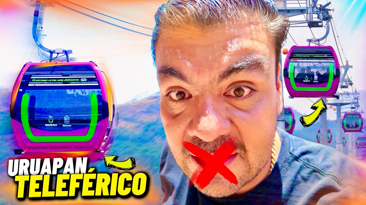 así es VIAJAR en el TELEFÉRICO de URUAPAN y lo que debes SABER 🚠