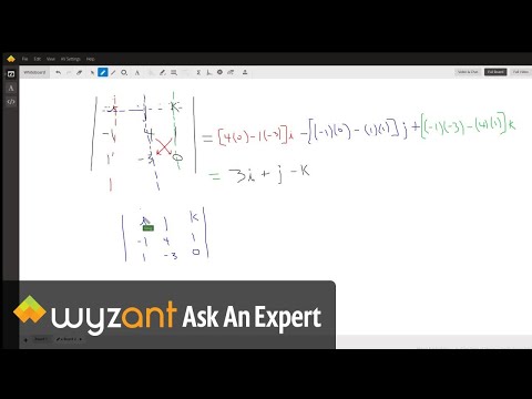 Find the angle between 2 3d vectors using cross product.