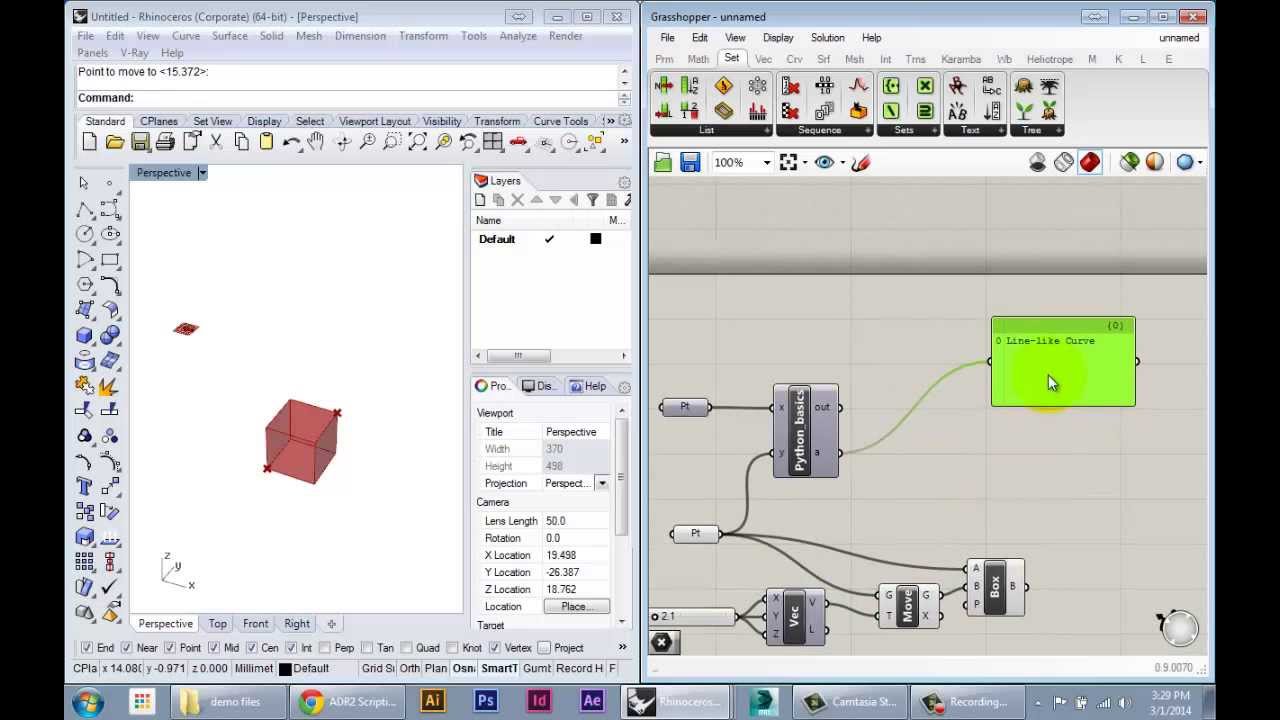Python Scripting in Grasshopper - Scripting Form 1/2