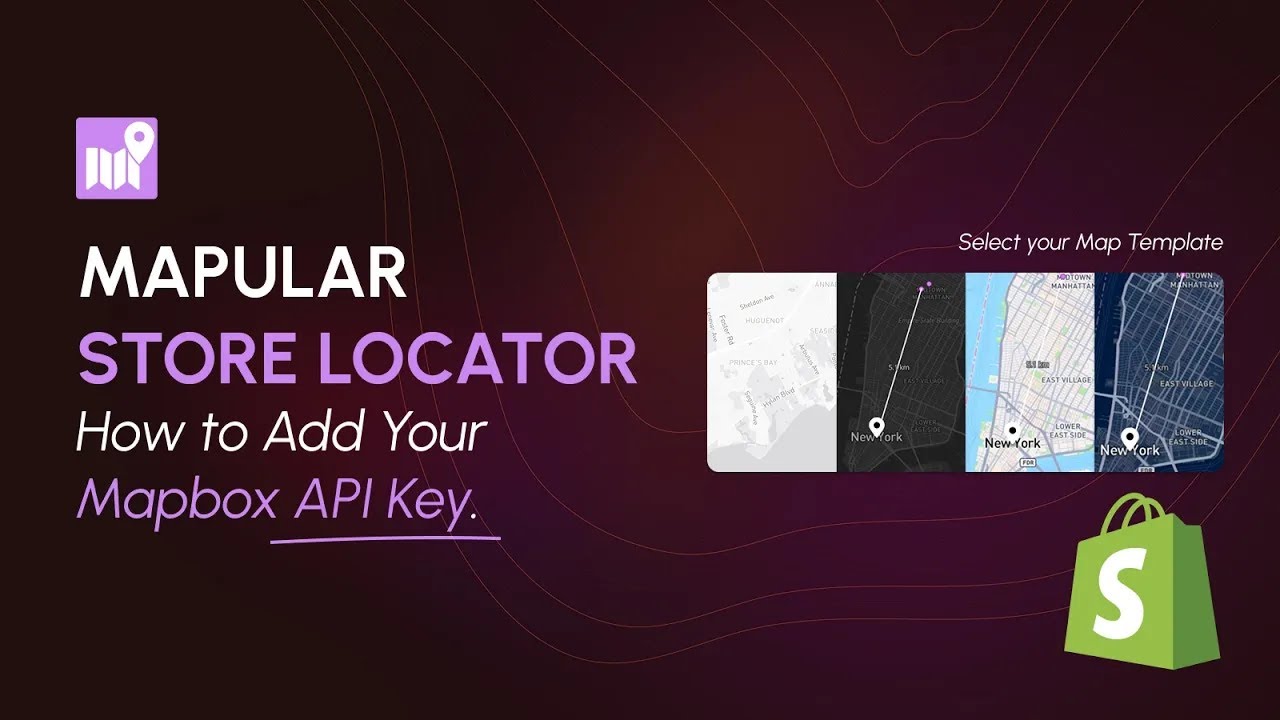 How to Set Up Your Mapbox API Key | Mapular Store Locator (Shopify)
