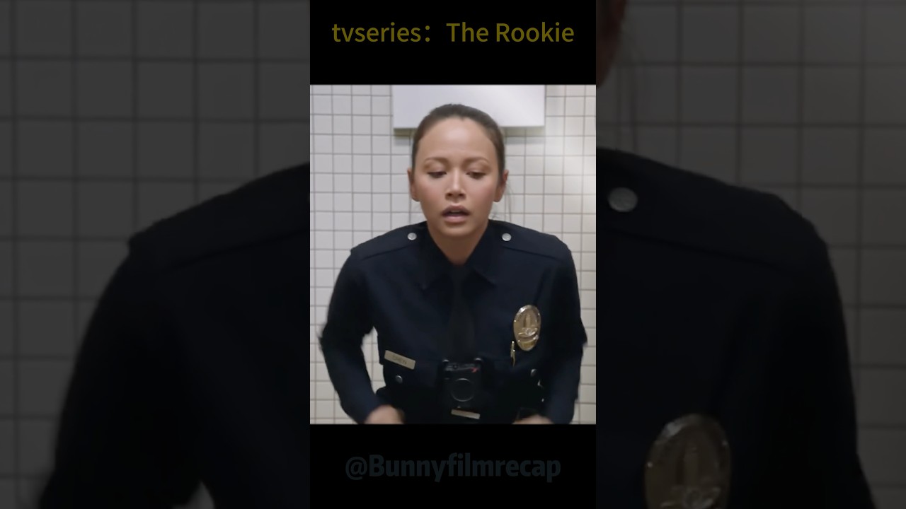 Officer runs into women's bathroom just to teach new female officers a lesson.   #shorts #The Rookie