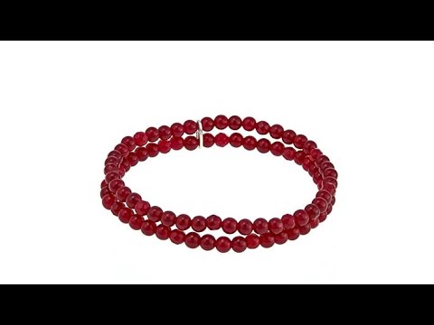 Nicky Butler 4mm Gemstone Bead Double Row Large Stretch ...