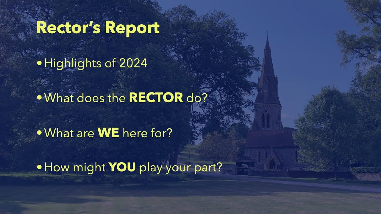 APCM Rector's report