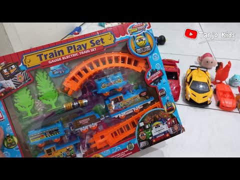 Mainan anak wadidaw teman teman bermain kereta api bersama kakak el #mainananak