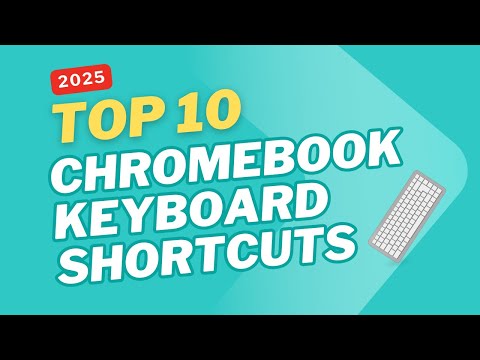 🎥 Master Your Chromebook with These Top 10 Keyboard Shortcuts! 🎥