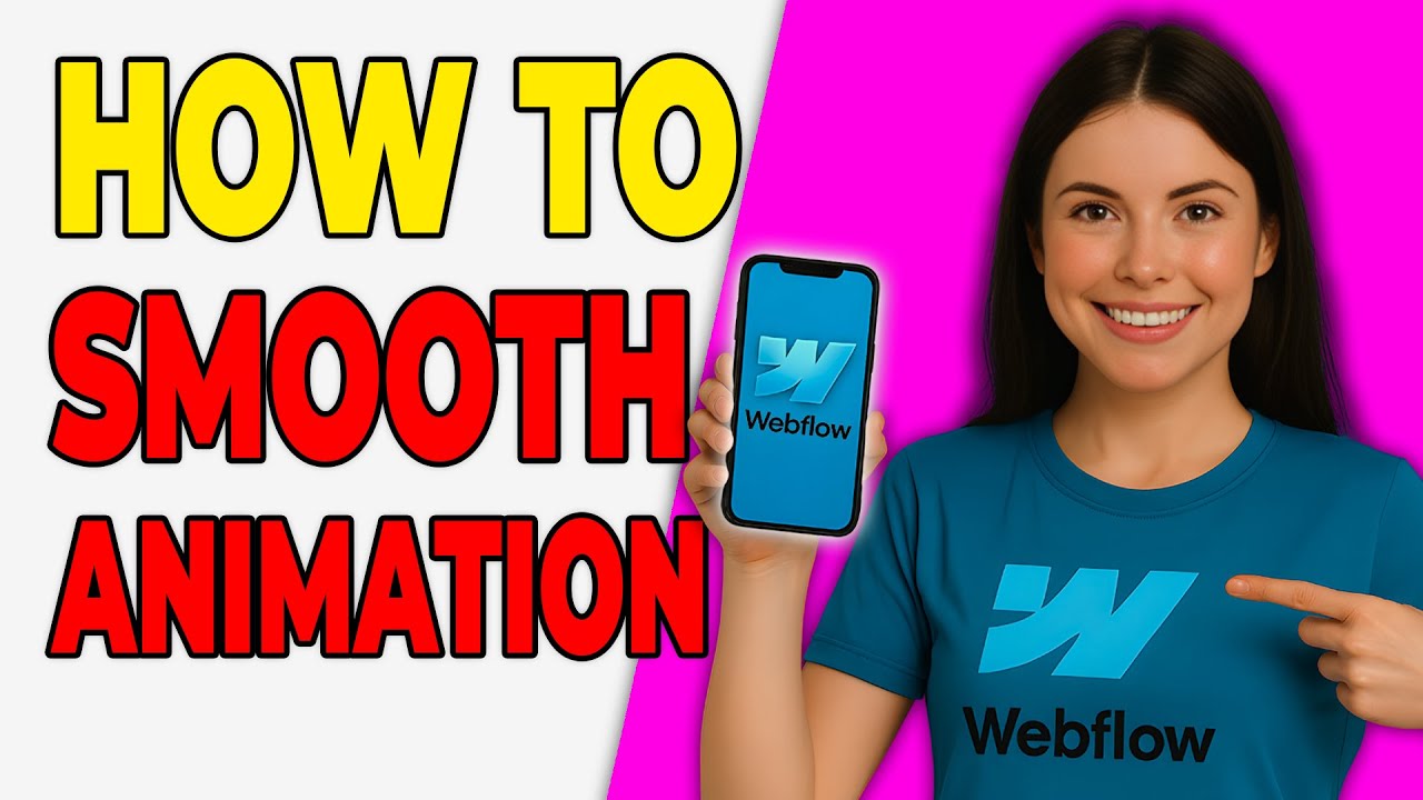 How To Get A Smooth Animation When You Hover A Button Webflow Tutorial [Webflow Tutorial 2026]