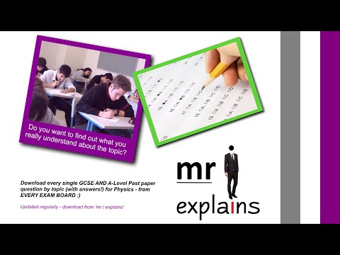Every GCSE and A-Level PHYSICS Past Paper question by topic (with answers!)